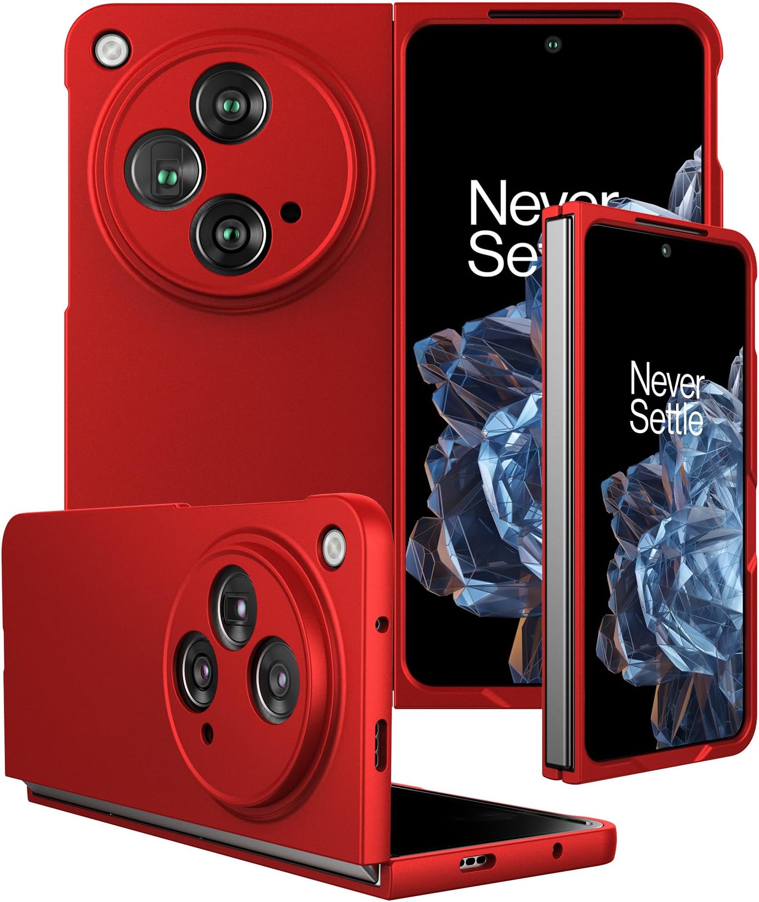 Amazon.com: Cresee Case for OnePlus Open, Thin Hard Matte Phone Case ...