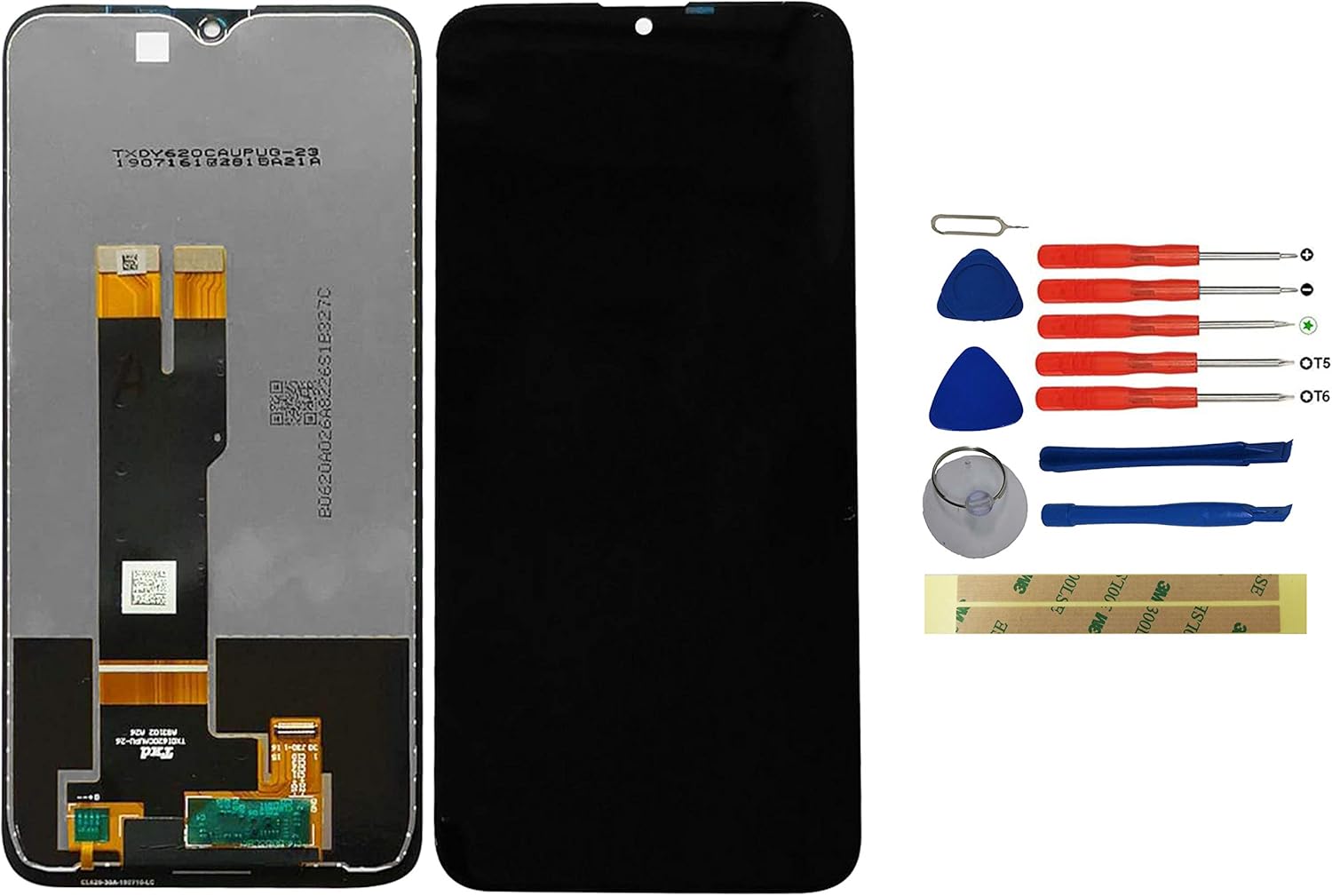 Yixi Display für Nokia 2.3 TA-1211 TA-1214 TA-1209 TA-1206 6.2 ...