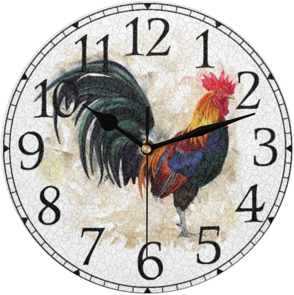 Amazon.com: Park Madison 12 Inch Vintage Farmhouse Kitchen Wall Clocks ...