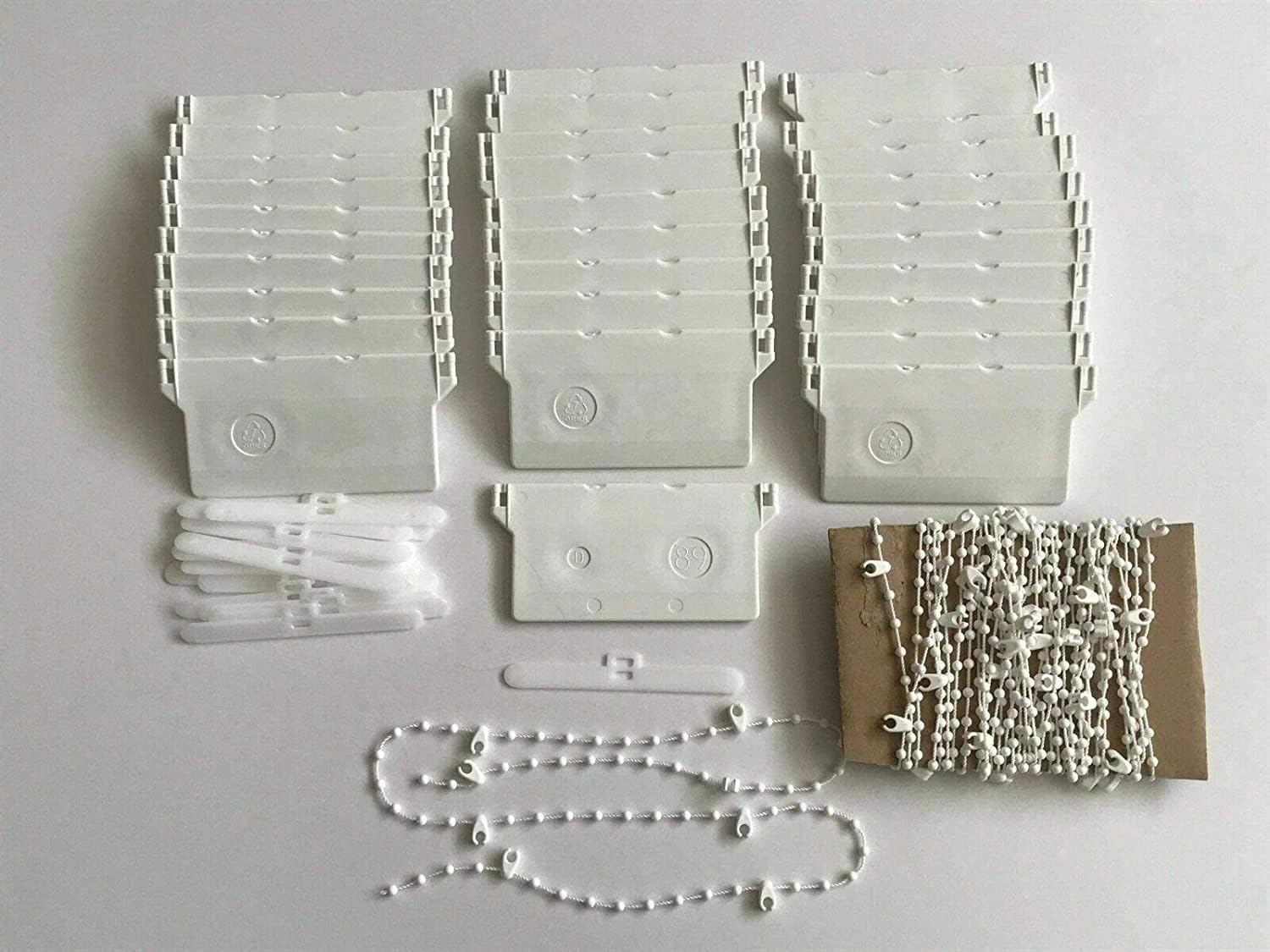 VERTICAL BLIND BOTTOM WEIGHTS AND CHAINS REPAIR KIT SPARE PARTS - 89 MM ...
