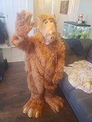 Amazon.com: Brown Adult Alf Costume : Clothing, Shoes & Jewelry