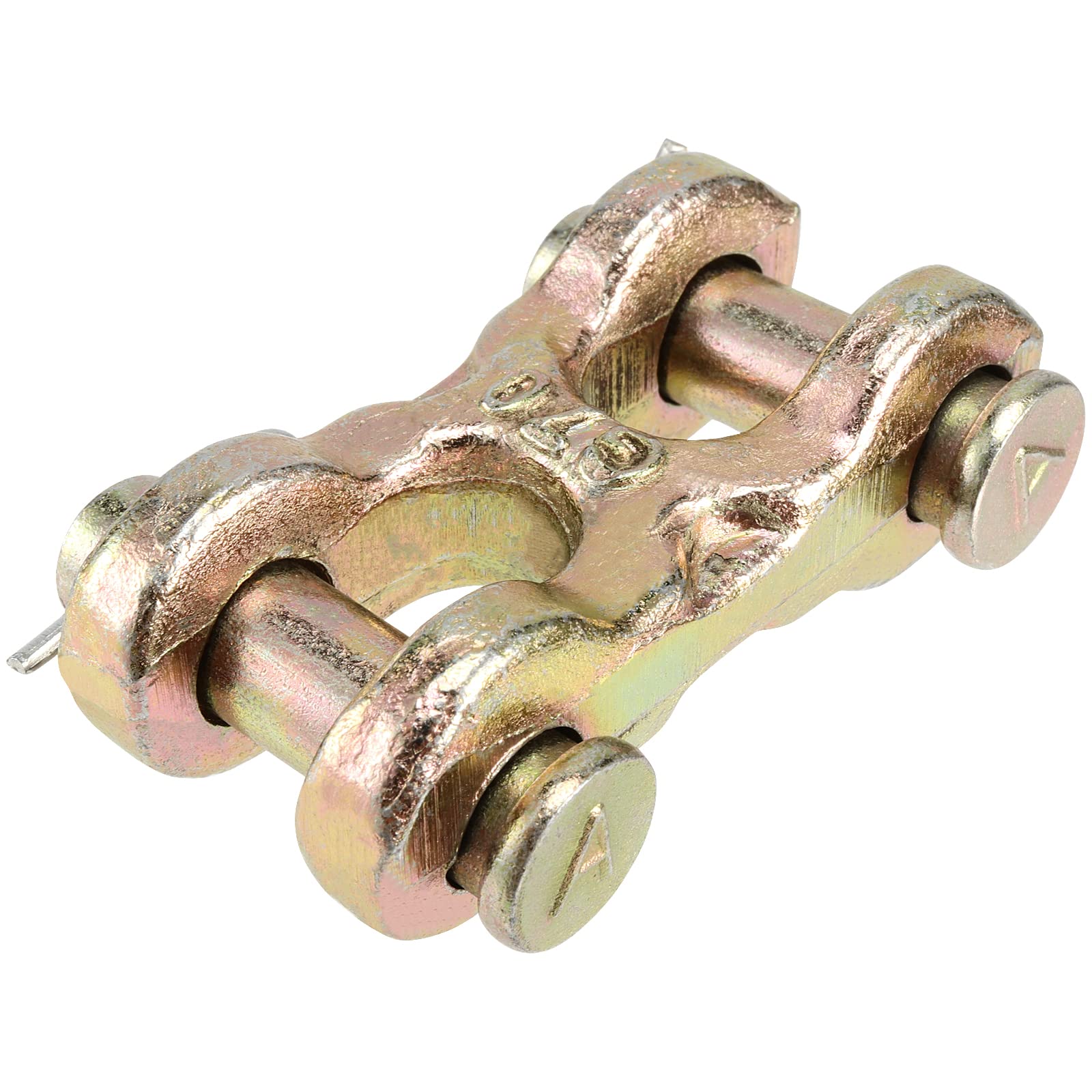 Snapklik.com : 8 Packs 3/8 Inch Double Clevis, Zinc-Plated Safety Twin ...