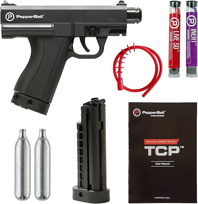 Amazon.com : PepperBall TCP Ready to Defend Kit Self Defense Pepper ...