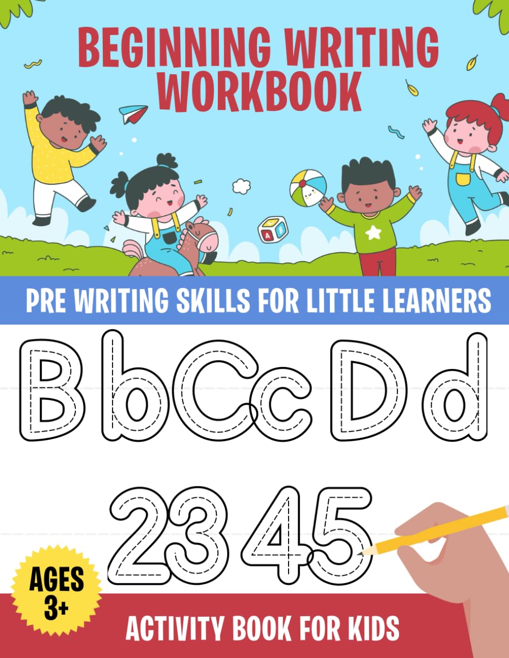 Amazon.com: Beginning Writing Workbook: Pre writing skills for little ...
