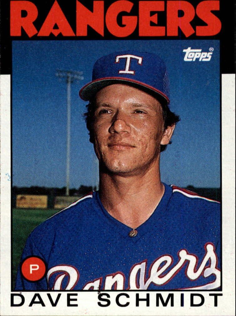 Amazon.com: 1986 Topps Baseball Card #79 Dave Schmidt : Collectibles ...
