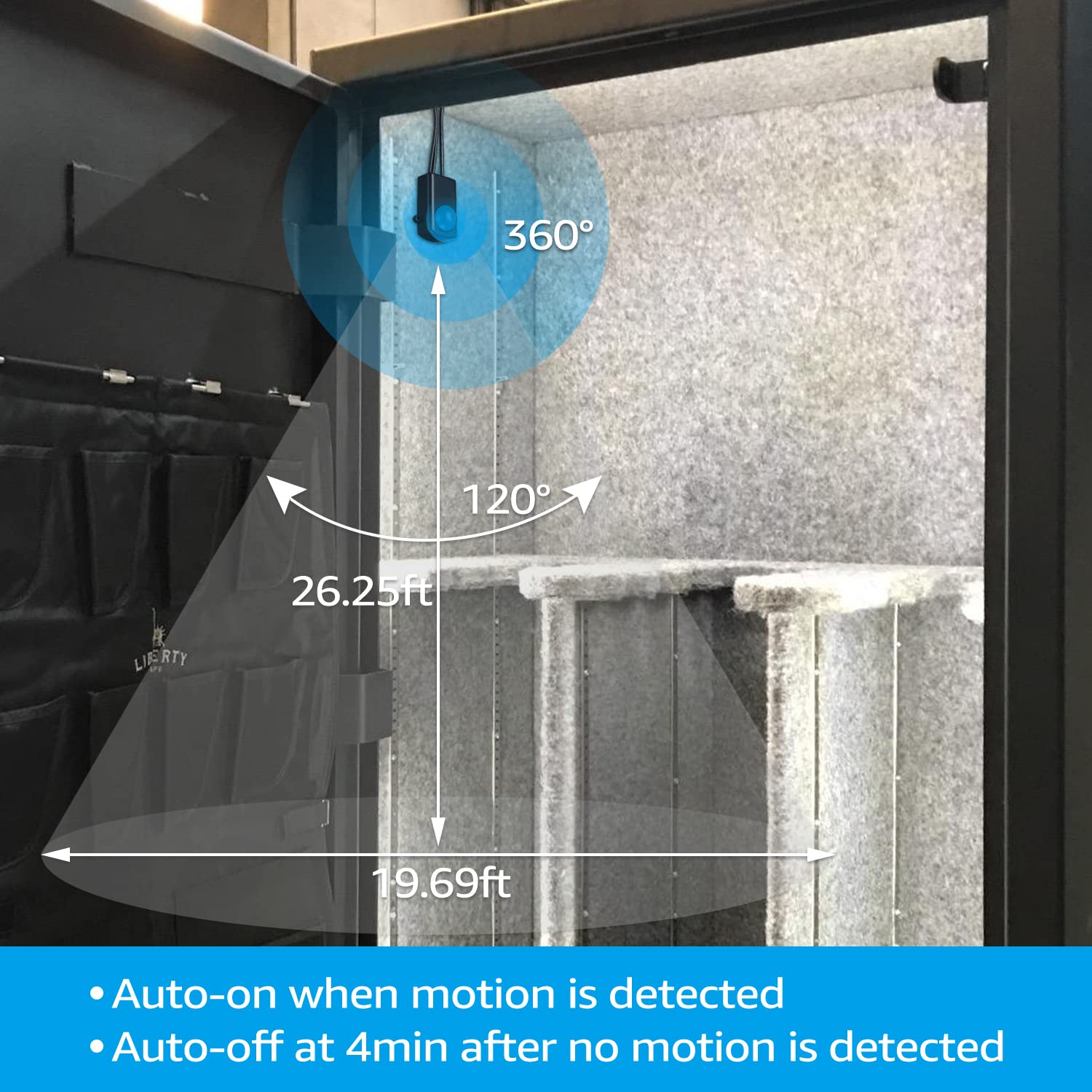 Snapklik.com : TORCHSTAR LED Safe Lighting Kit