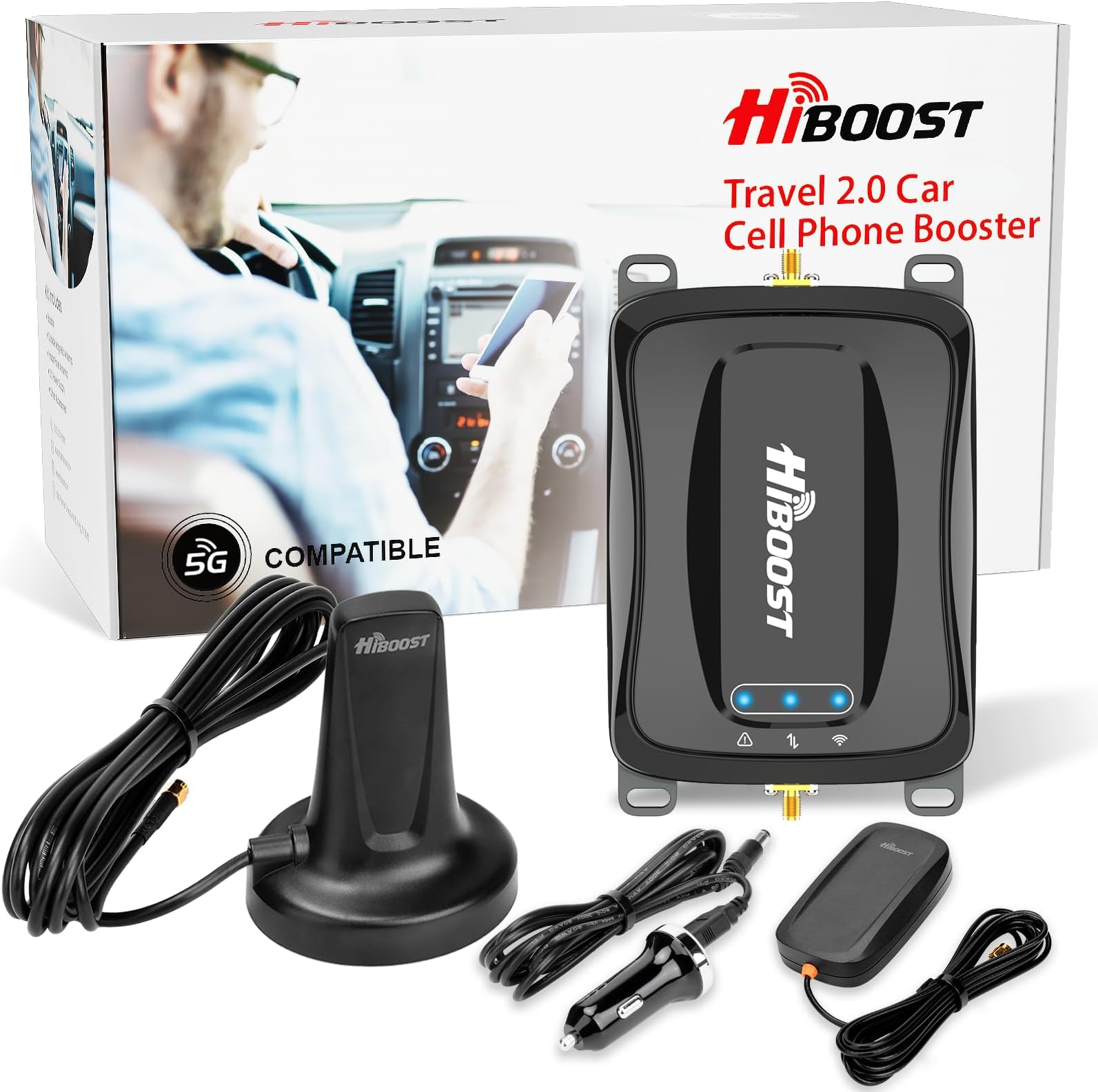 Amazon.com: HiBoost Vehicle Cell Phone Signal Booster| 5G 4G LTE ...