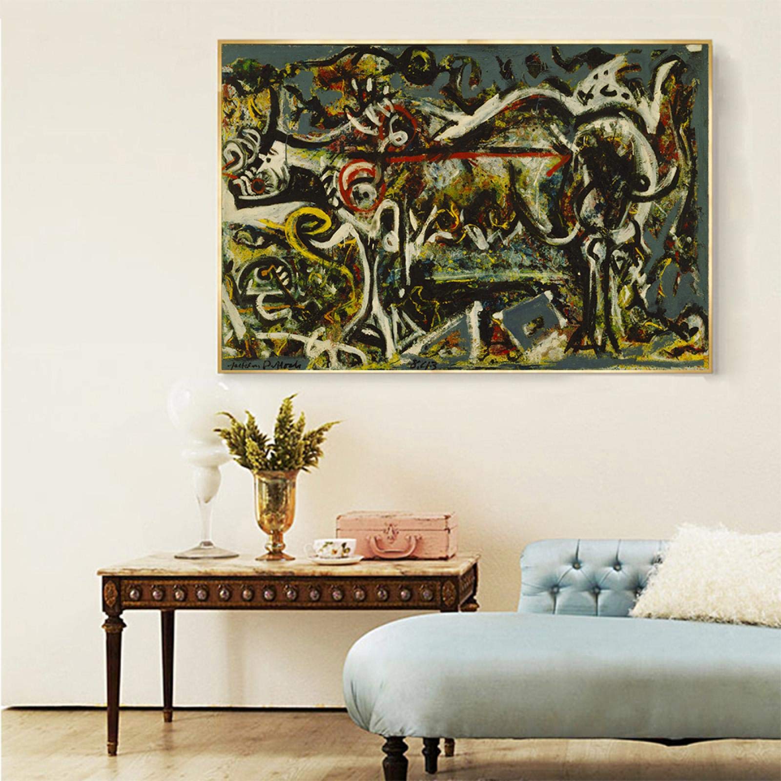 Jackson Pollock La Lupa Louisiana's Time Louisiana Museum Of Modern