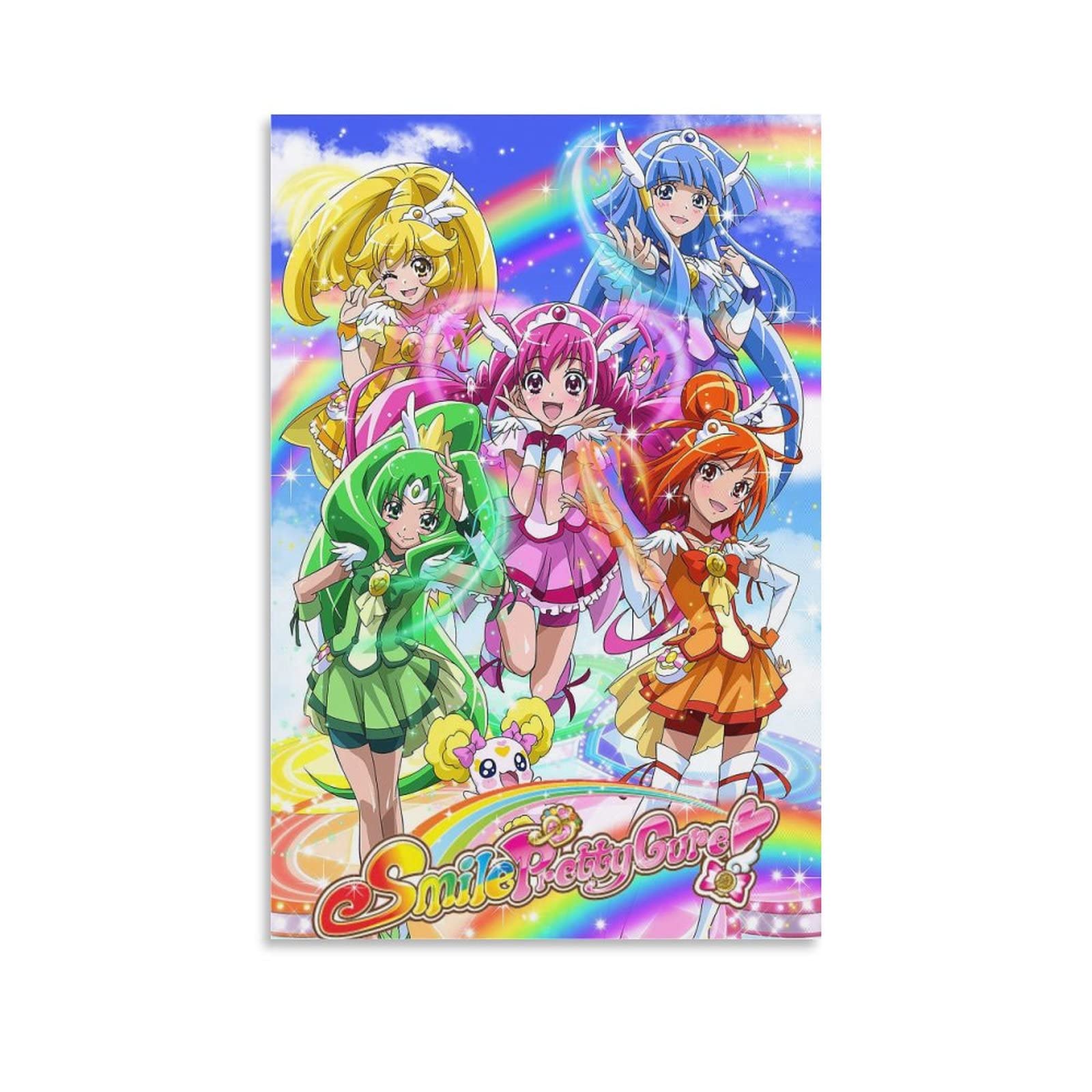 Amazon.com: Anime Manga Smile PreCure Poster for Room Aesthetics ...