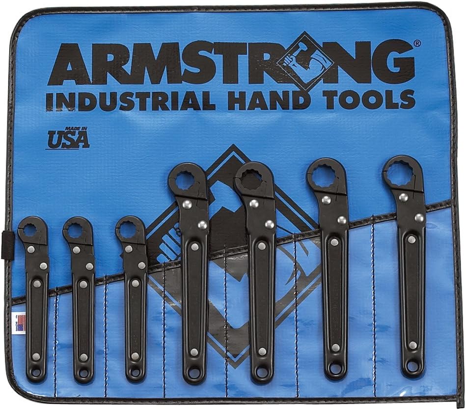Amazon.com: 7 Piece Ratcheting Flare Nut Wrench Set : Tools & Home ...