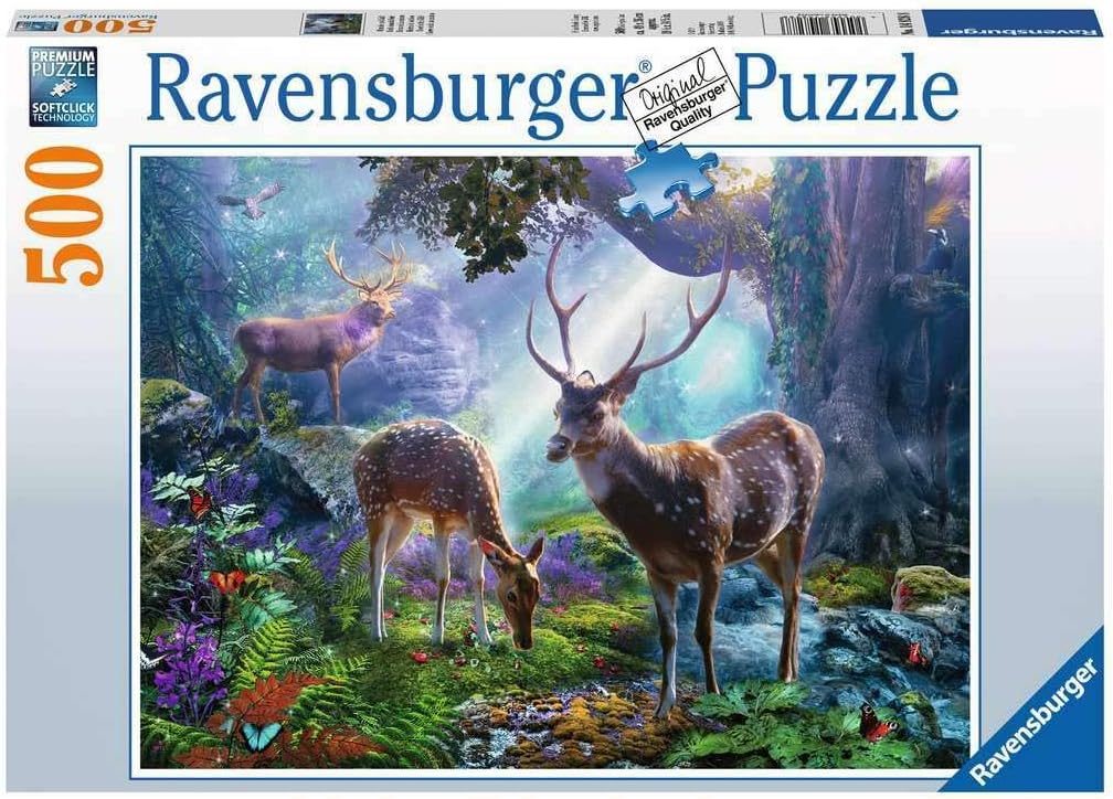 Deer in the Wild 500 piece Jigsaw Puzzle for Adults & for Kids Age 10 ...