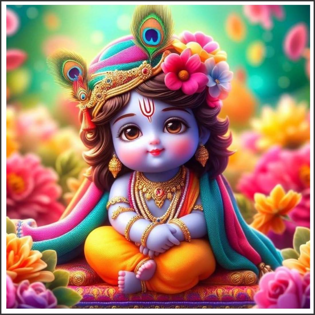 Wallpaper Of Baby Krishna