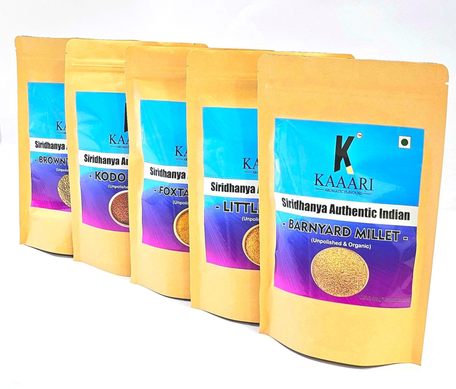 Buy KAAARI SIRIDHANYA AUTHENTIC Indian Millets unpolished and Indian ...