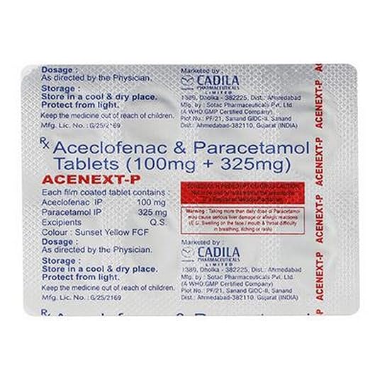Acenext-P - Strip of 10 Tablets : Amazon.in: Health & Personal Care