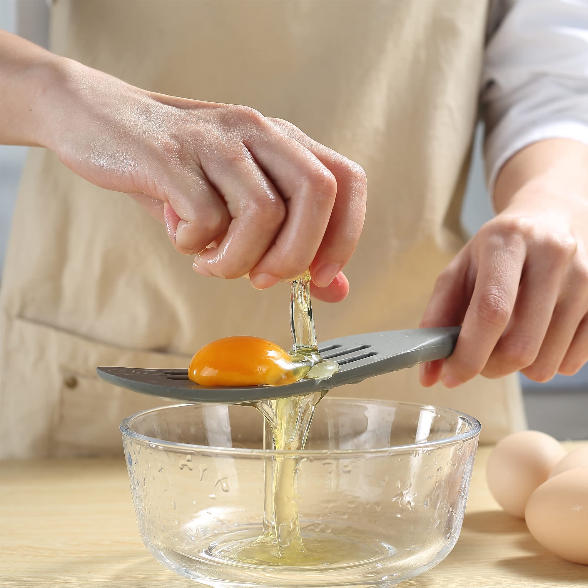 Snapklik.com : To Encounter Silicone Spurtles Set, 3 Piece Nonstick ...