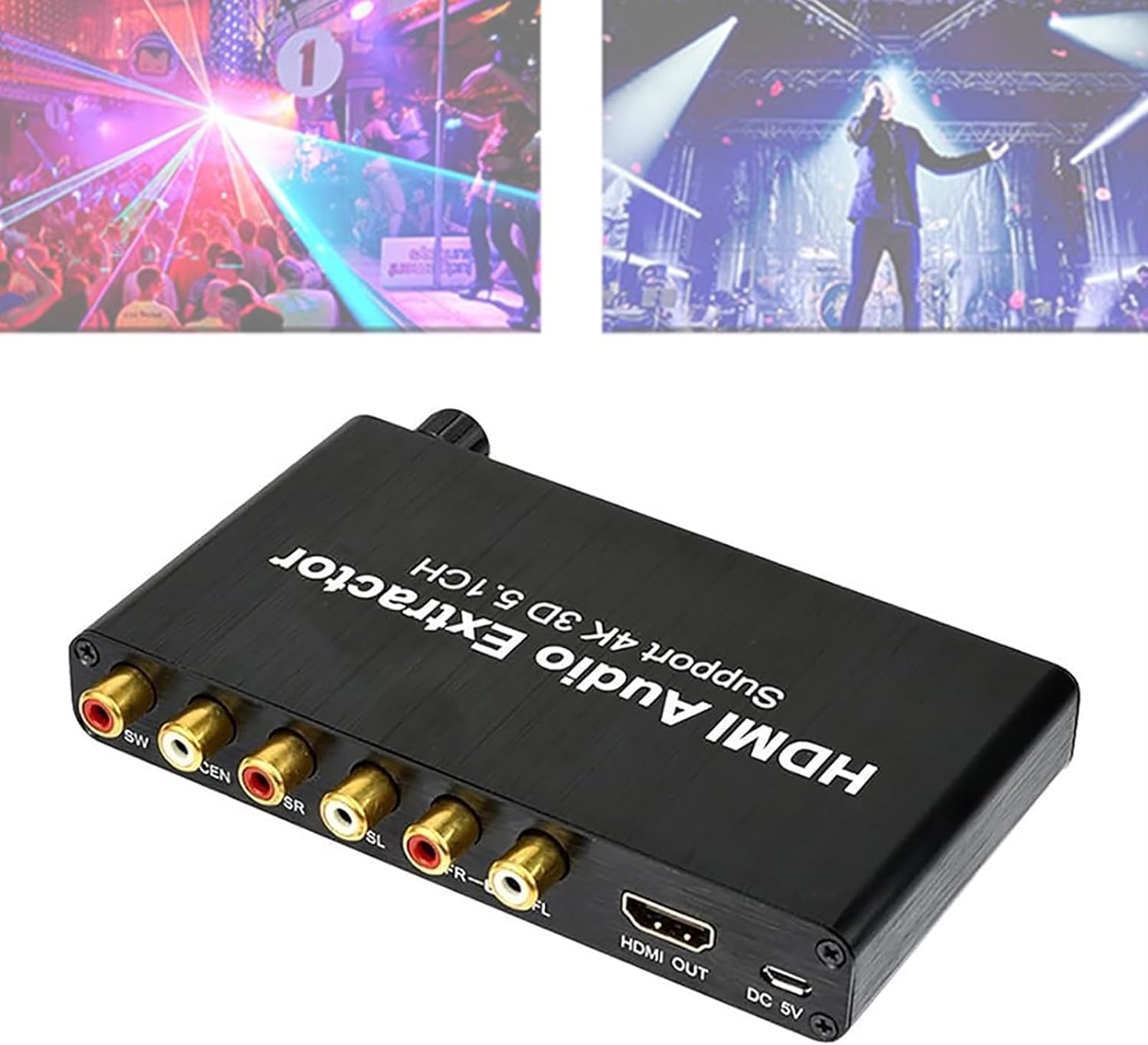 5.1 Audio Decoder, 4K Audio Digital To Analog Converter, 2 Audio Mode ...