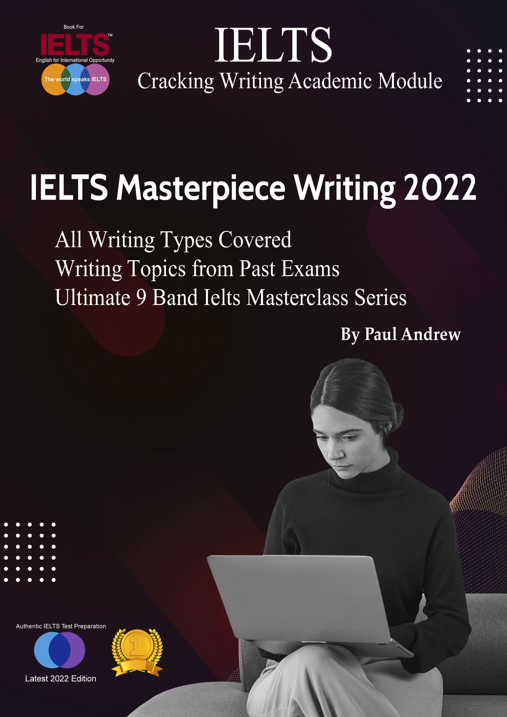 Buy IELTS ACADEMIC WRITING BOOK 2022 IELTS 17 Cracking IELTS Writing ...