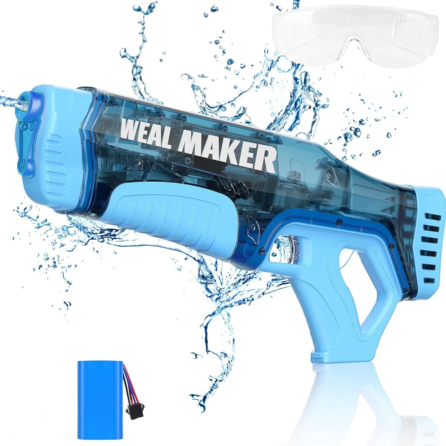Masroo Fast Auto Suction Electric Water Gun,High Powered Squirt Guns Up ...