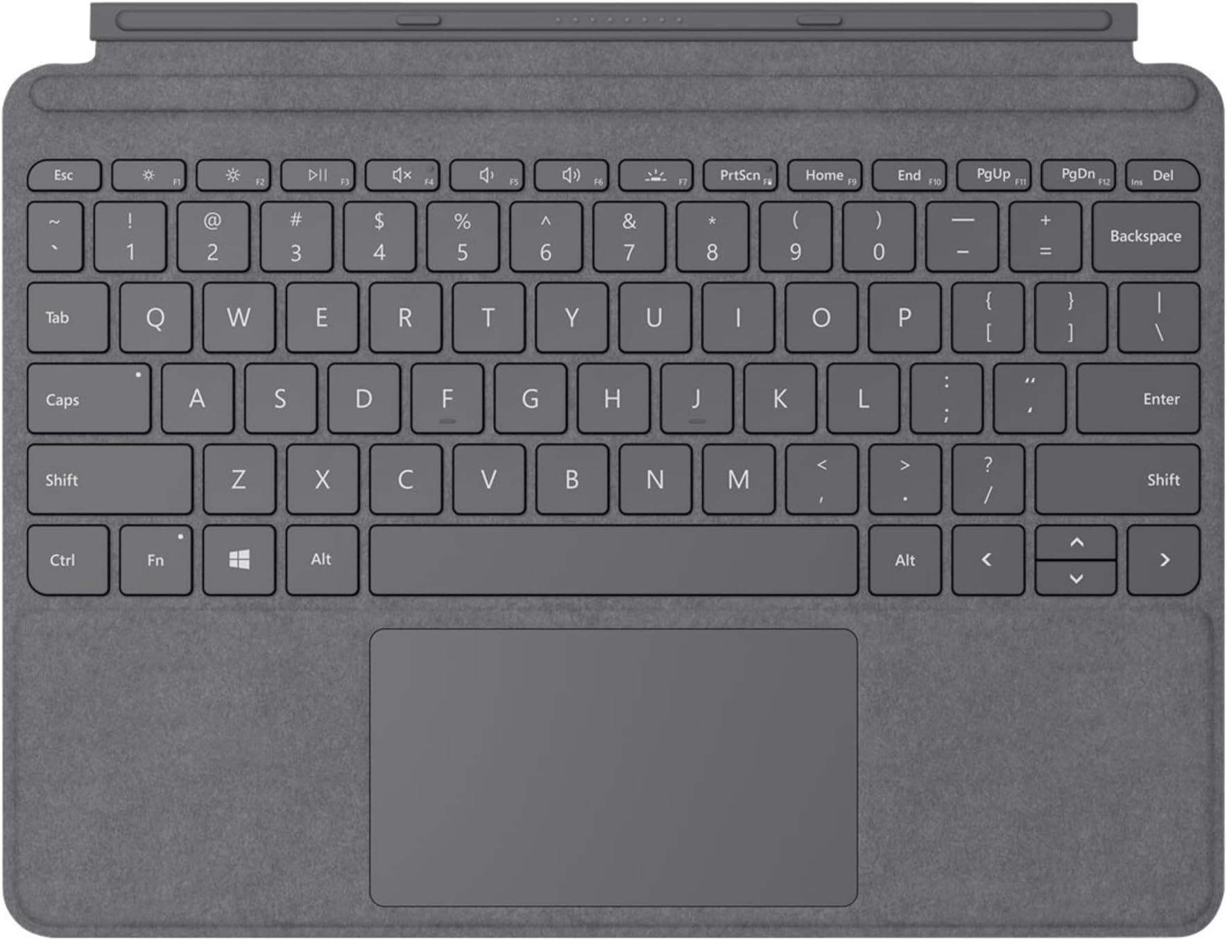 Amazon.com: NEW Microsoft Surface Go Signature Type Cover - Platinum ...