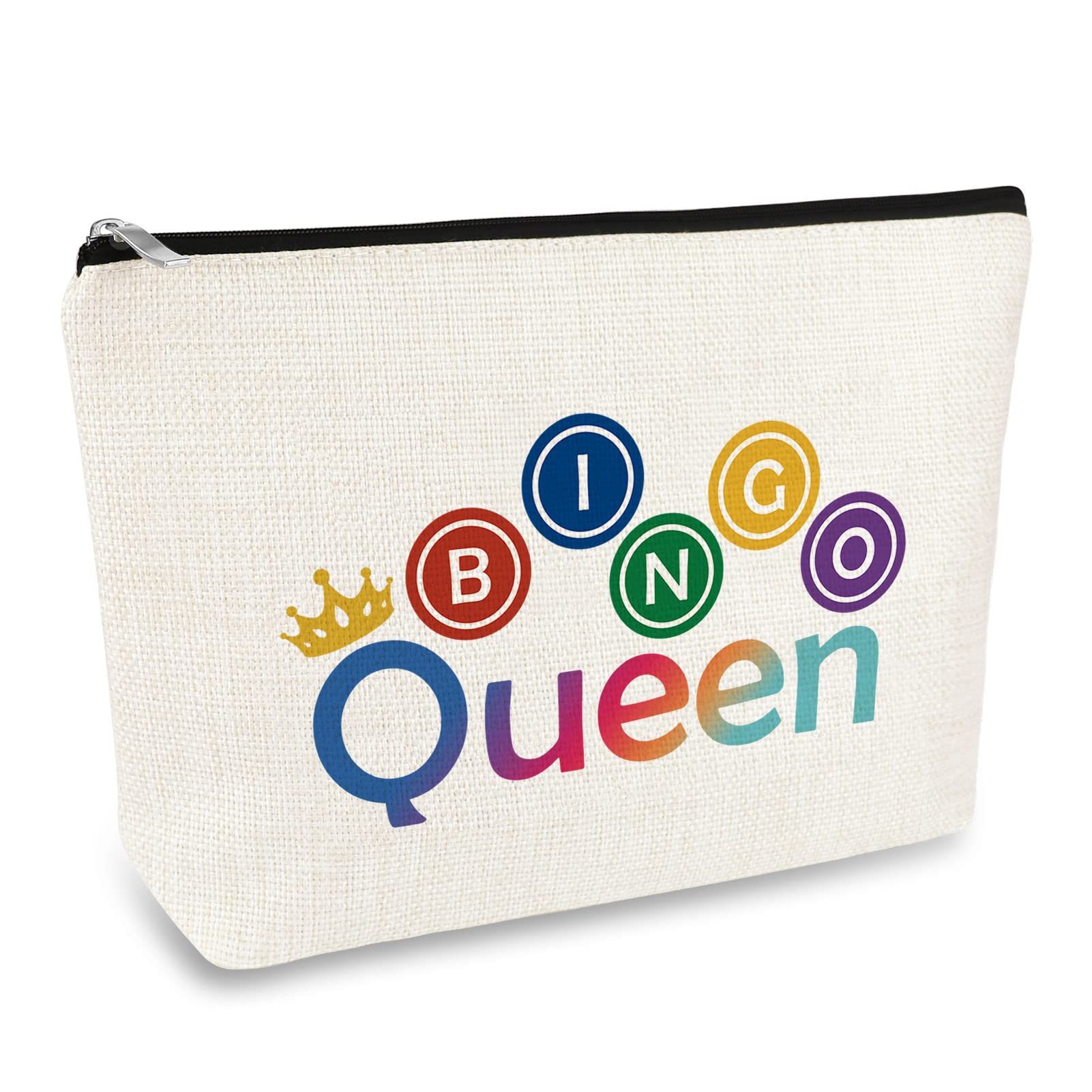 Amazon.com: Bingo Lover Gift for Women Bingo Game Gift Makeup Bag Lucky ...
