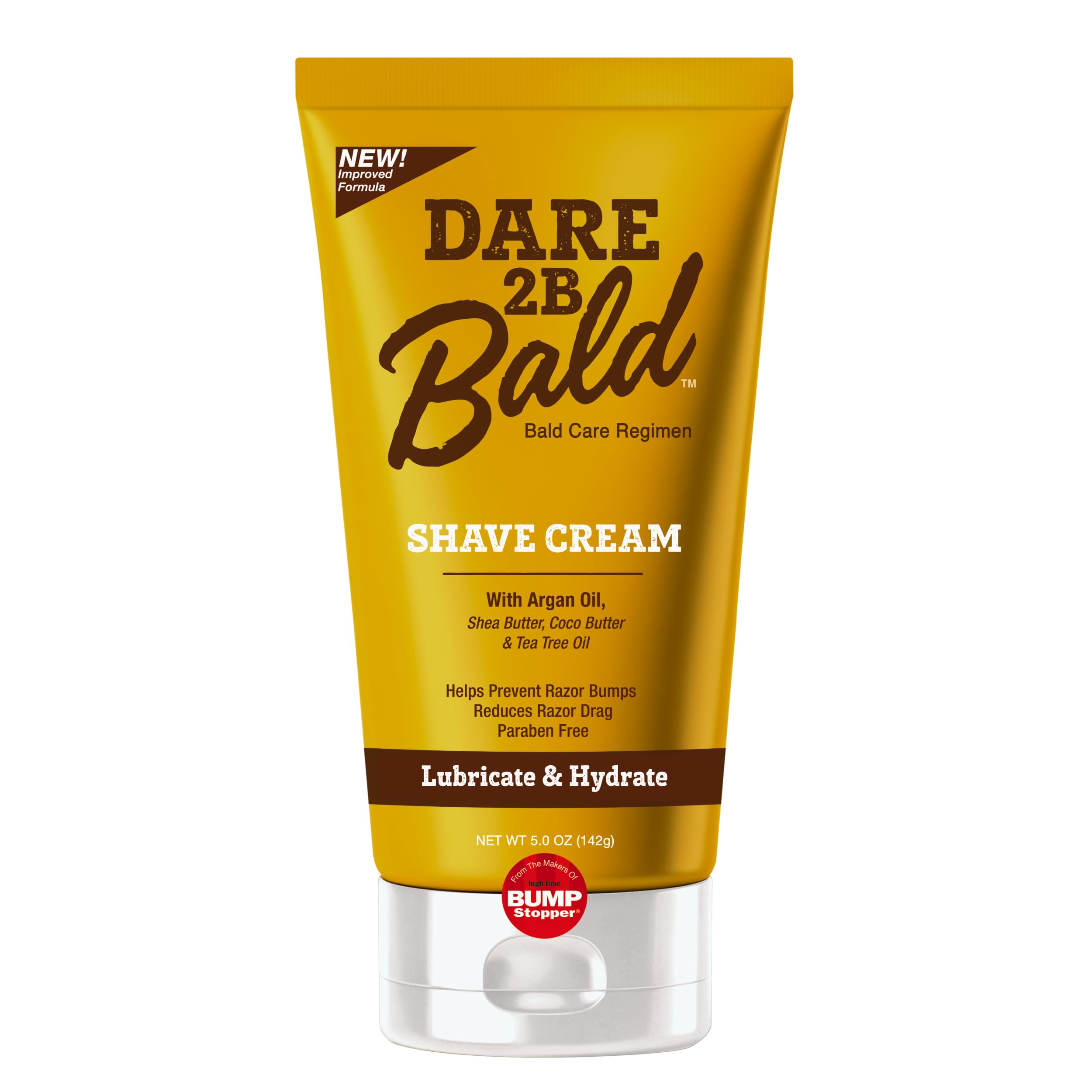 Amazon.com : Dare 2B Bald Moisturizing Shave Cream with Argan Oil, Shea ...