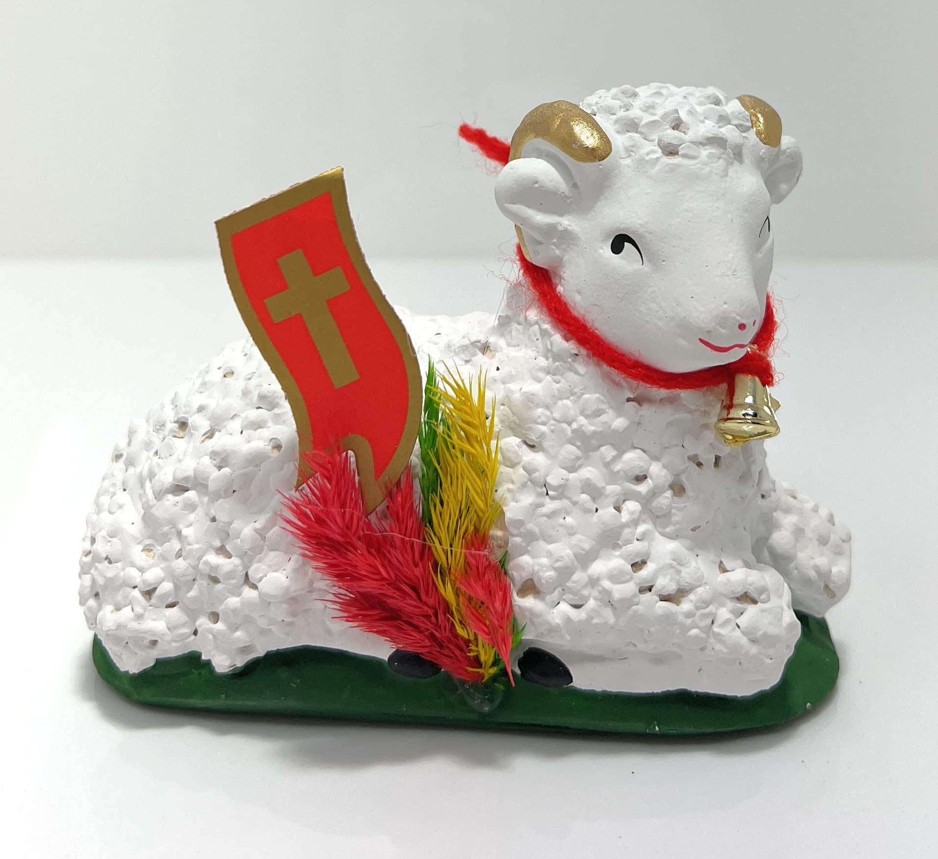 Amazon.com: Odorkle Sheep Figurines, Rustic Style Ceramic Easter Lamb ...