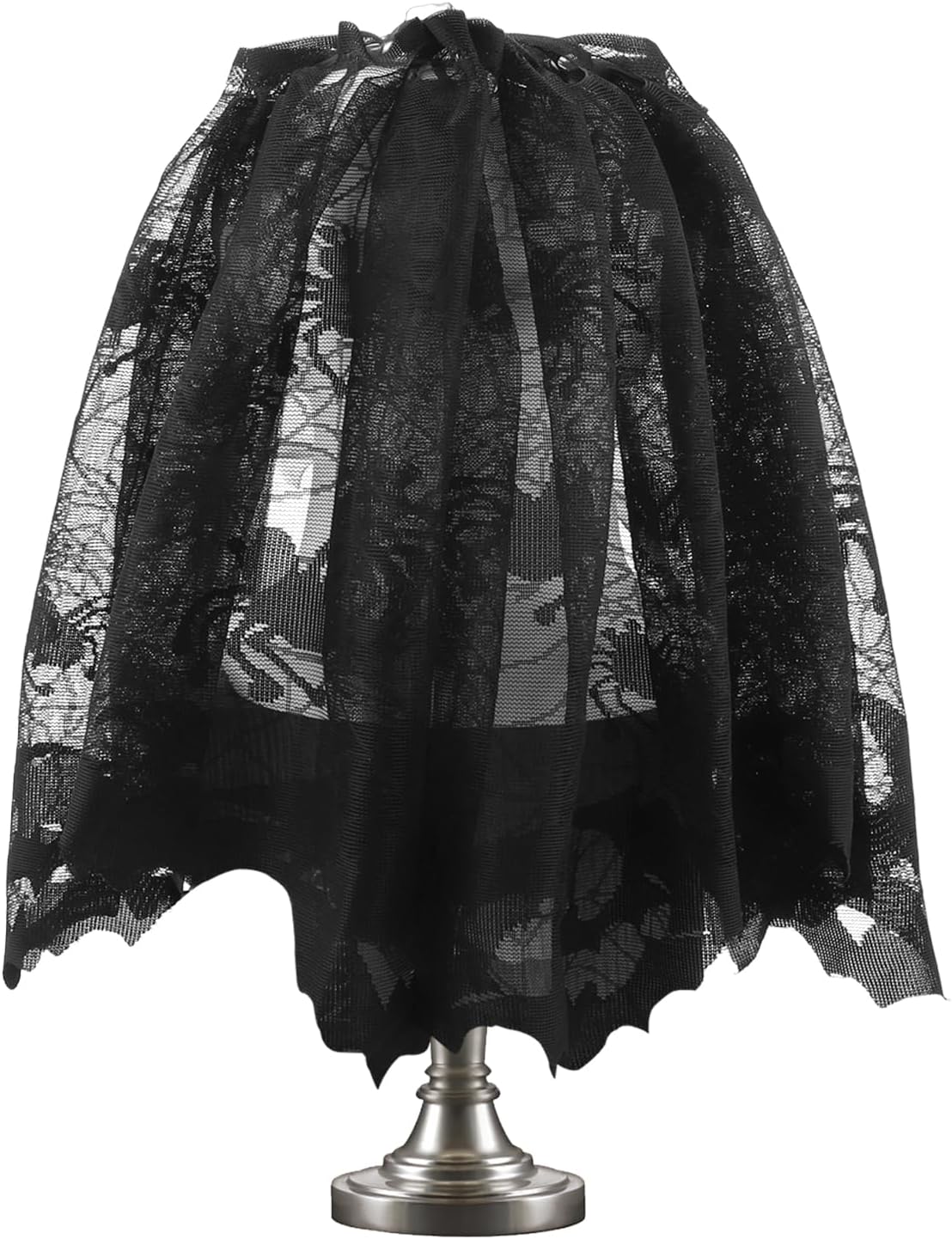 Amazon.com: Halloween Room Decor Halloween Black Lace Spider Webs Lamp ...