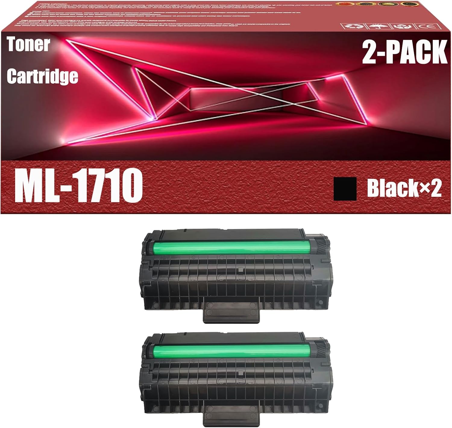 Amazon.com: ML-1710 Toner Cartridge Compatible for Samsung ML-1510 1520 ...