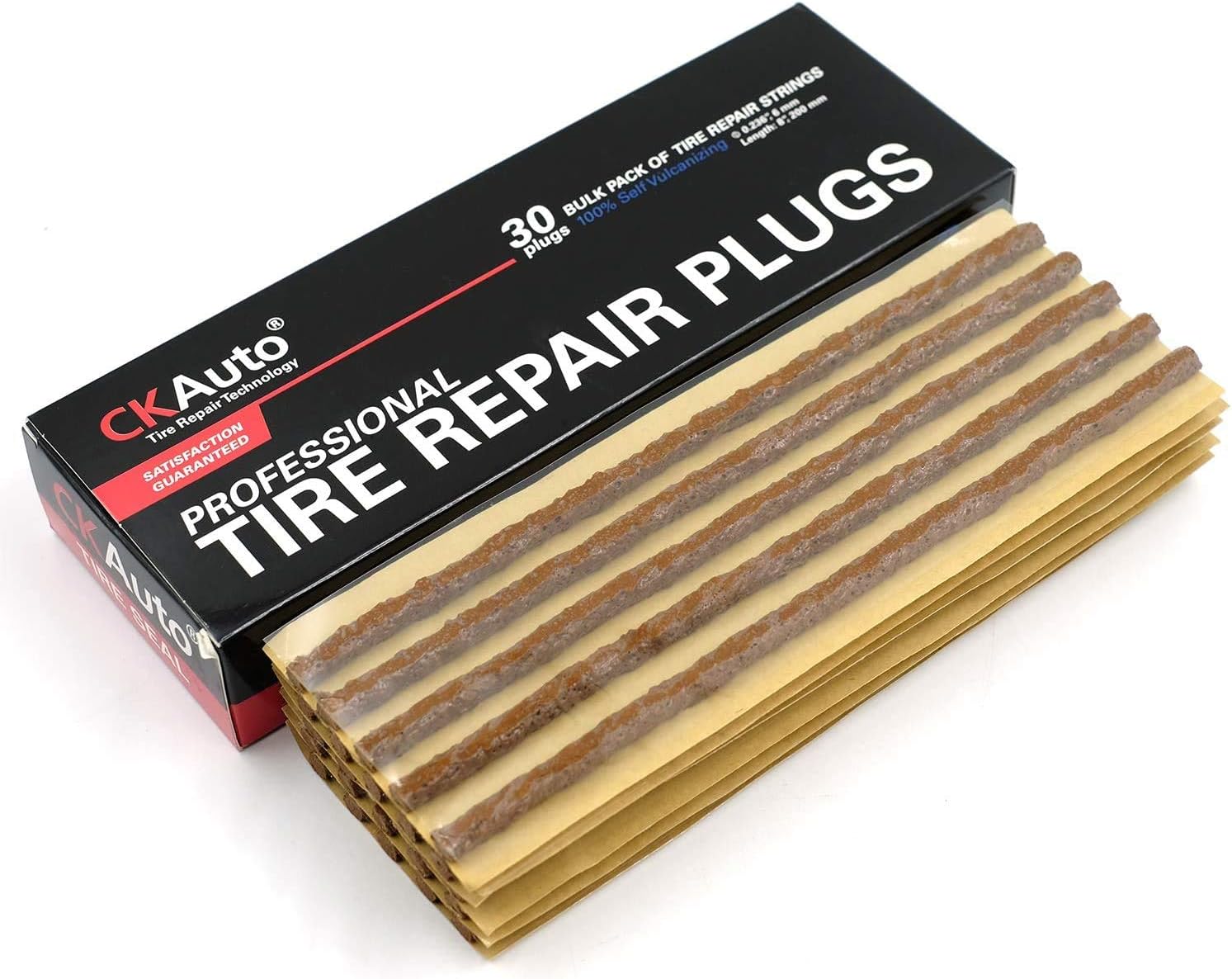 CK Auto 30pcs Brown Tire Repair Strings, Automotive Tool Tire Repair ...
