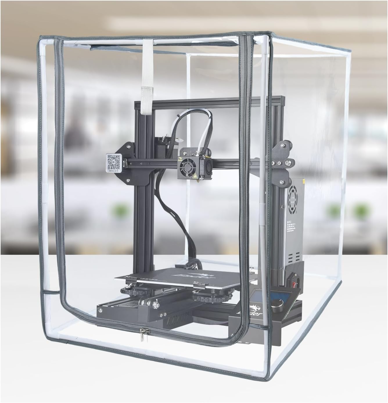 Amazon.com: Crafit 3D Printer Enclosure with Ventilation, Hold 4 Spools ...