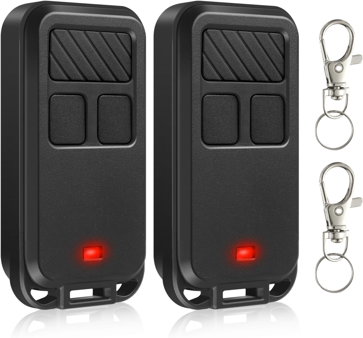 Amazon.com: 2 Pack 433.92 MHz Garage Door Opener Remote, JKZTJOF 4 ...