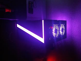CiT Seven MATX RGB PC Gaming Case, Micro-ATX & Mini ITX Support | Black ...