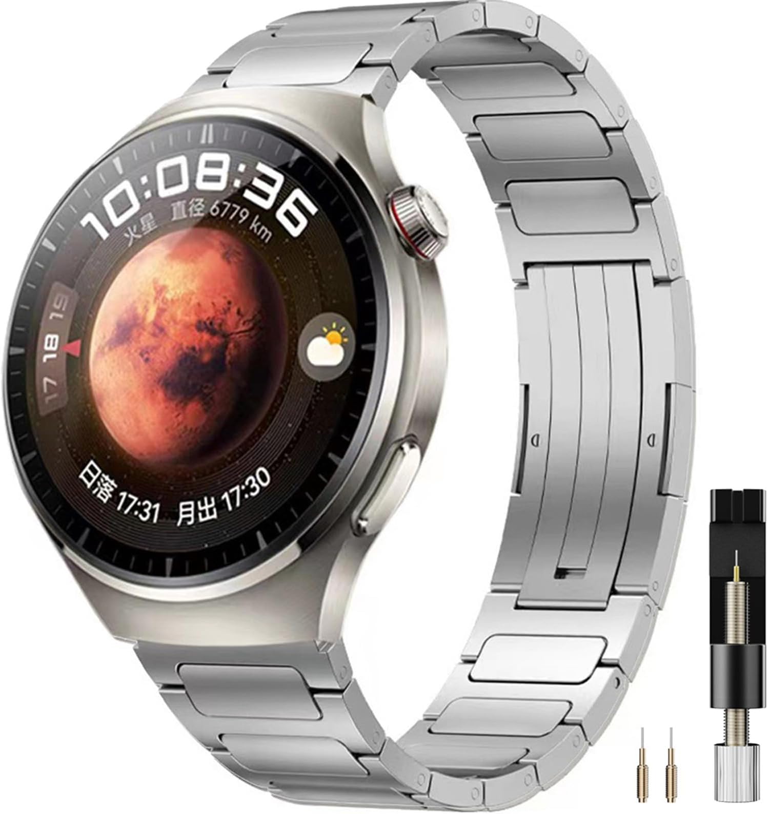 Amazon.co.jp: [Miimall] 対応 高級チタンバンド HUAWEI Watch GT4/GT3 pro 46mm/GT3 ...