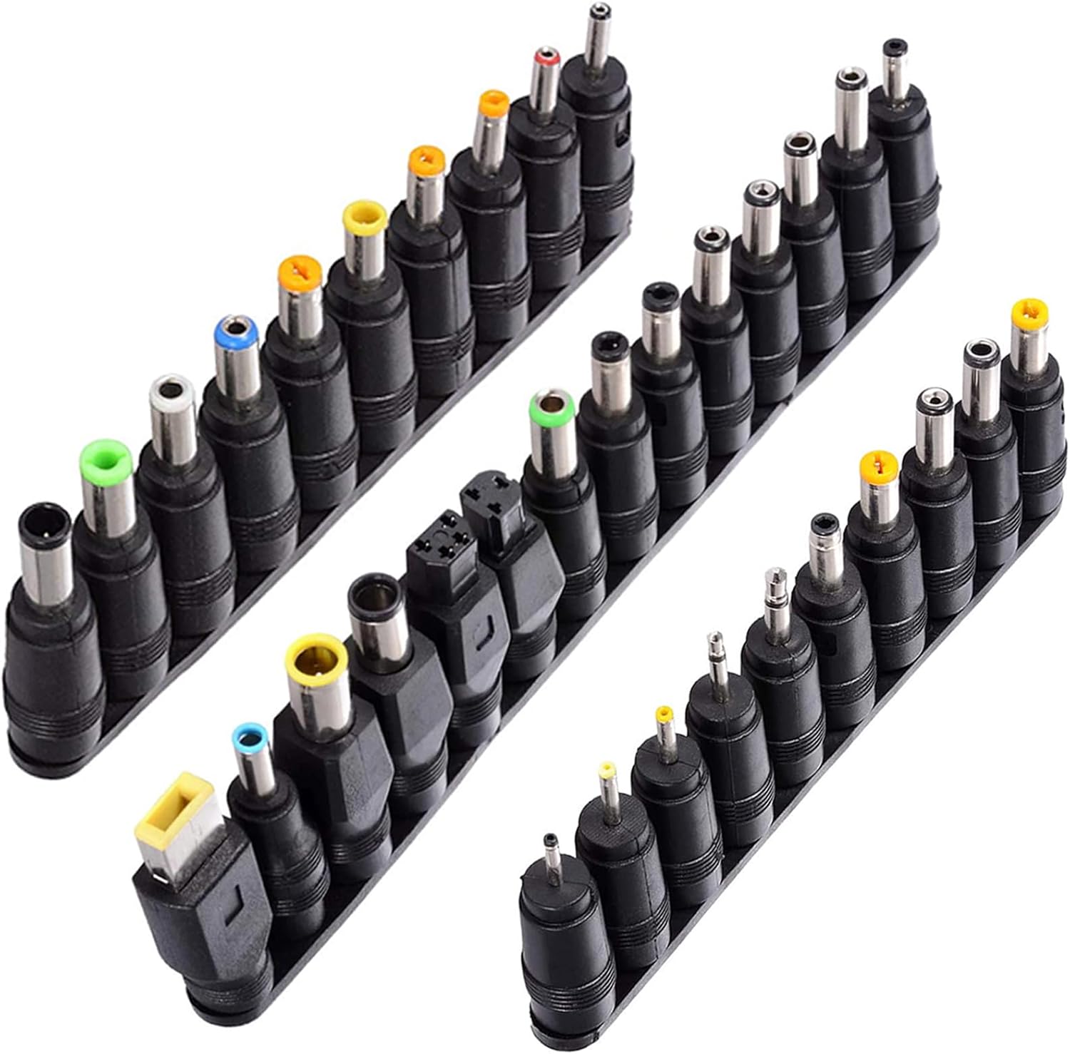 Amazon.com: 34 Pcs Universal Laptop Notebook DC Plug Set Jack Tips for ...