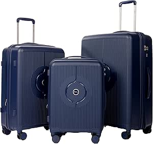 Amazon.com | M Camel Mountain Luggage Sets 3 Piece, Polypropylene ...