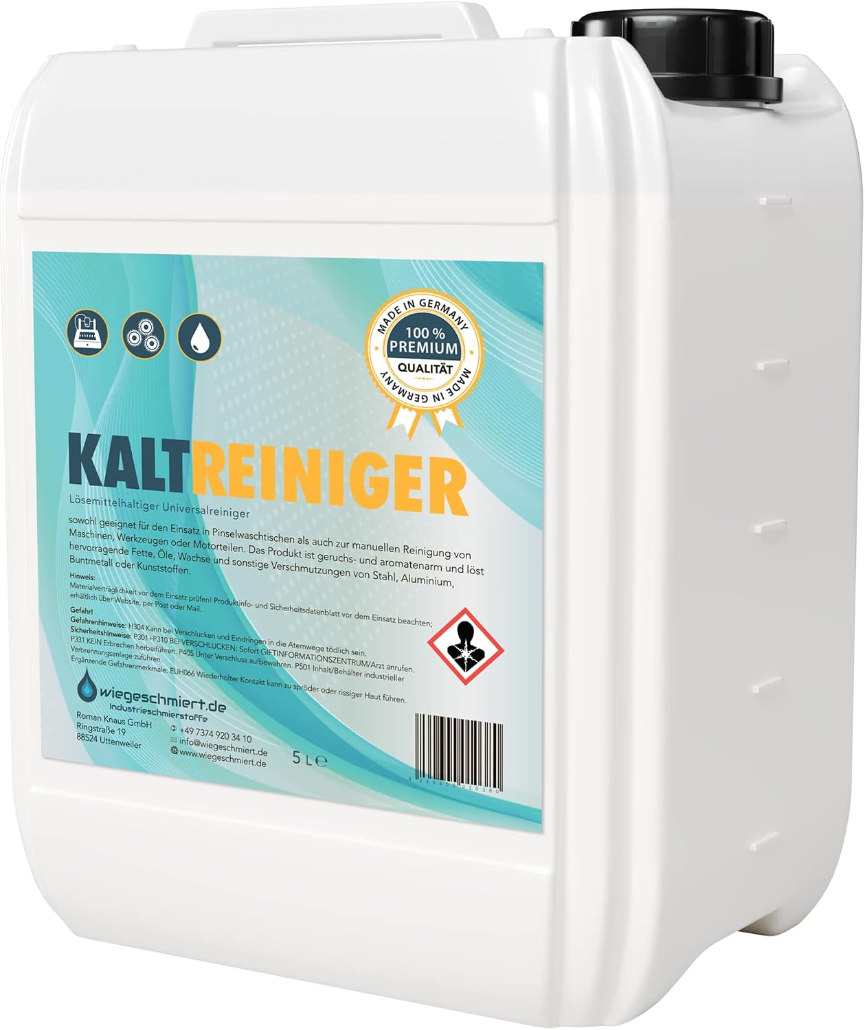 Kaltreiniger Maschinen & Anlagenreiniger (5 Liter) : Amazon.de: Gewerbe ...
