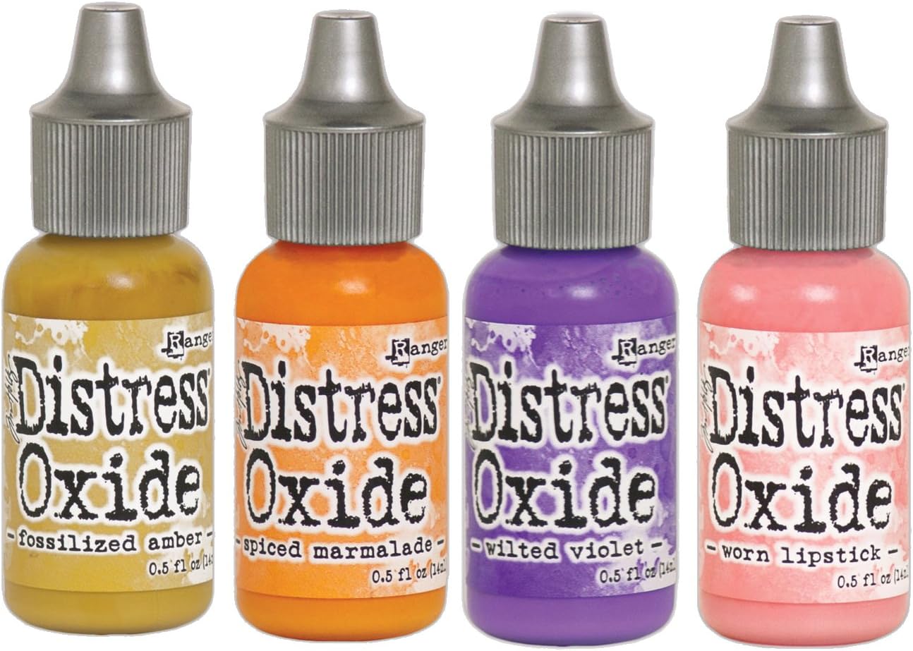 Amazon.com: Special Bundle: Ranger Tim Holtz Distress Oxide Reinkers 4 ...