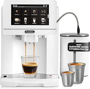 Amazon.com: Zulay Magia Super Automatic Espresso Maker Machine with ...
