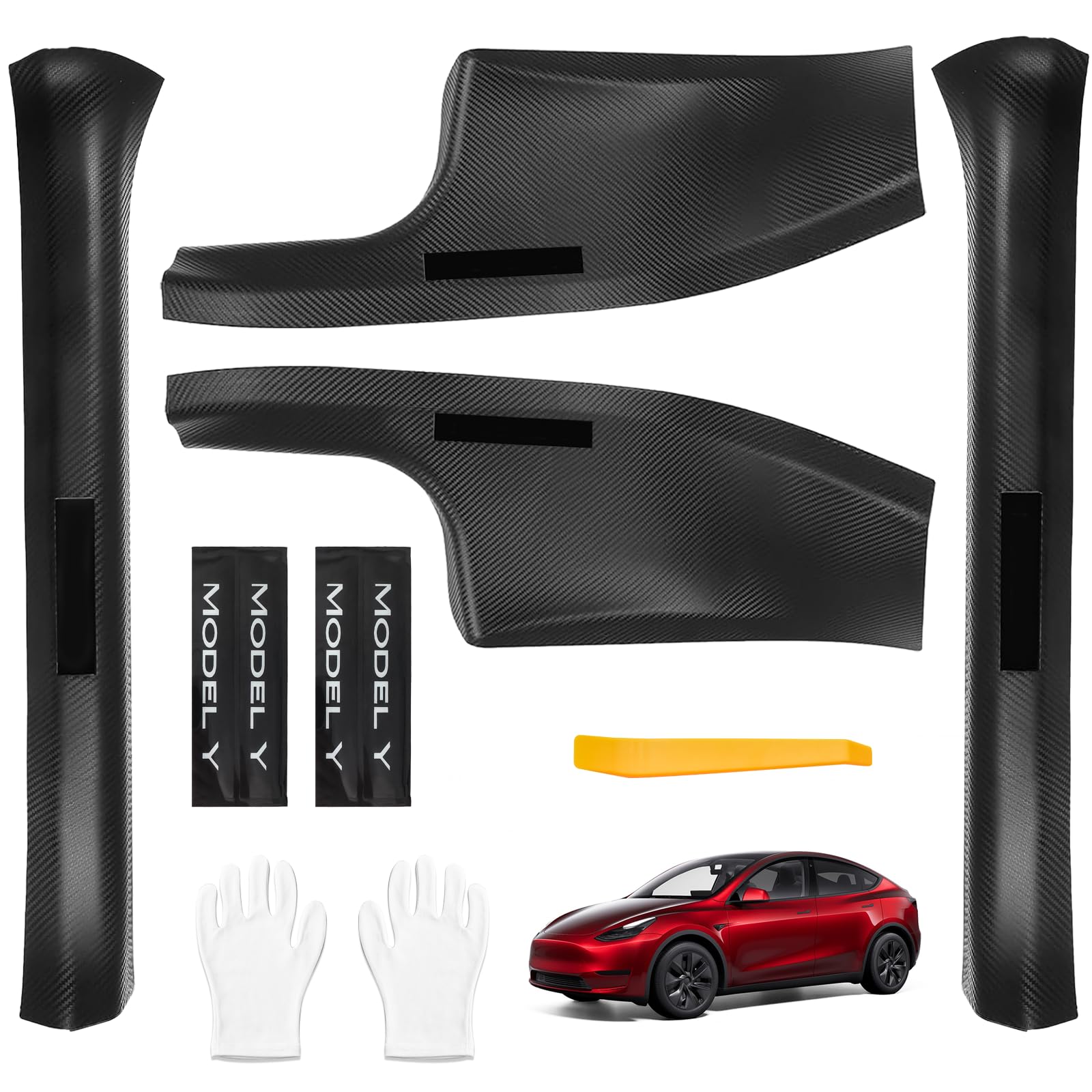 2025 Model Y Scuff Plate Tesla Model Y Juniper 2025-2026 Door Sill ...