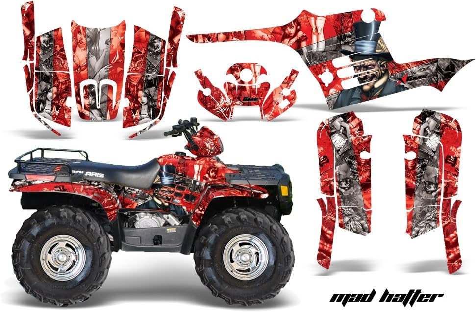 Amazon.com: AMR Racing ATV Graphics kit Sticker Decal Compatible with ...