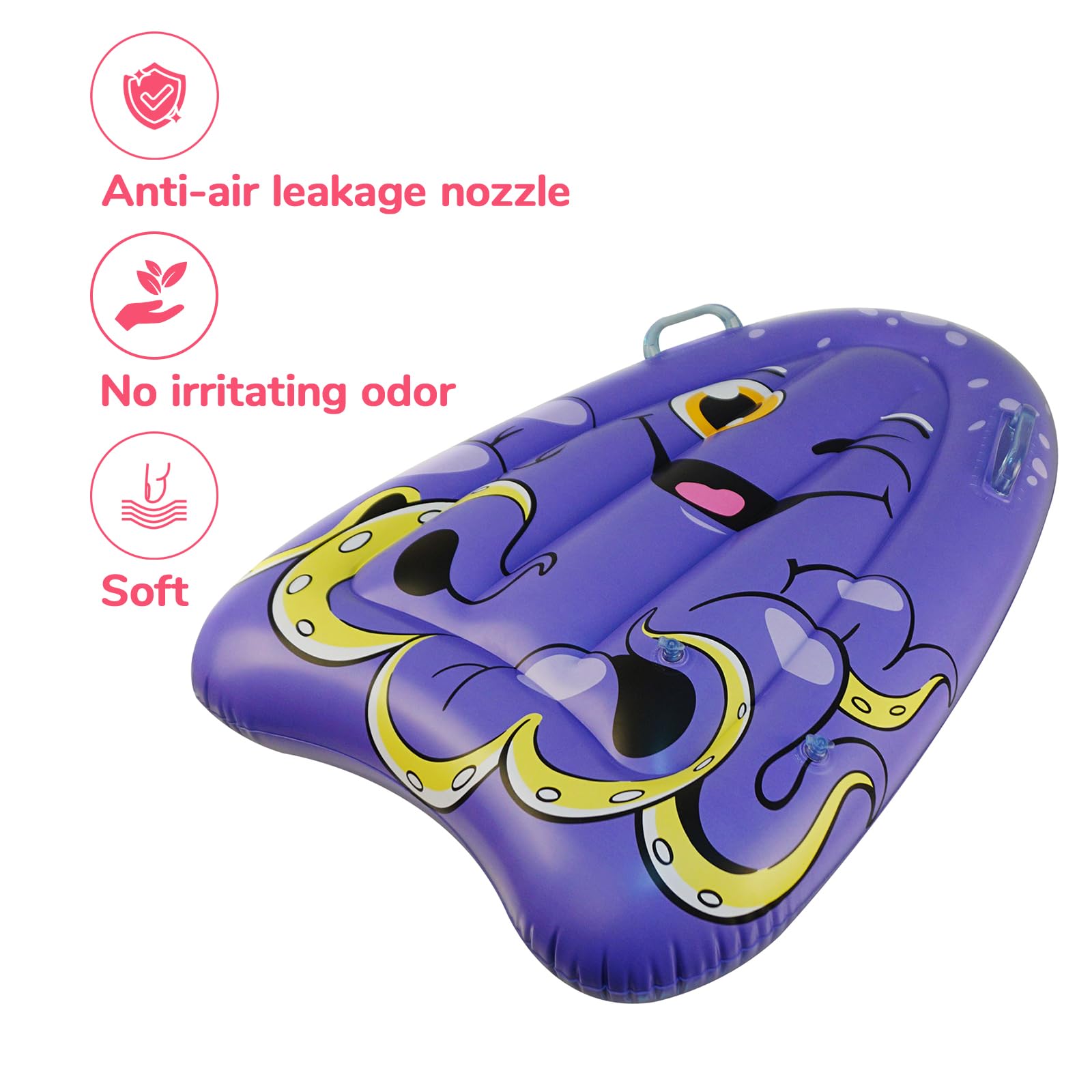Snapklik.com : HOHQB Inflatable Octopus Kids Kickboard - Swim Training ...