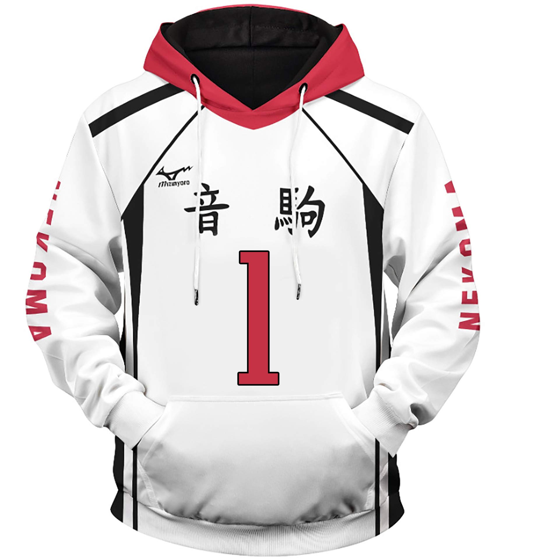 Men Women Haikyuu Hinata Shoyo Hoodie Oikawa Tooru Nekoma Karasuno ...