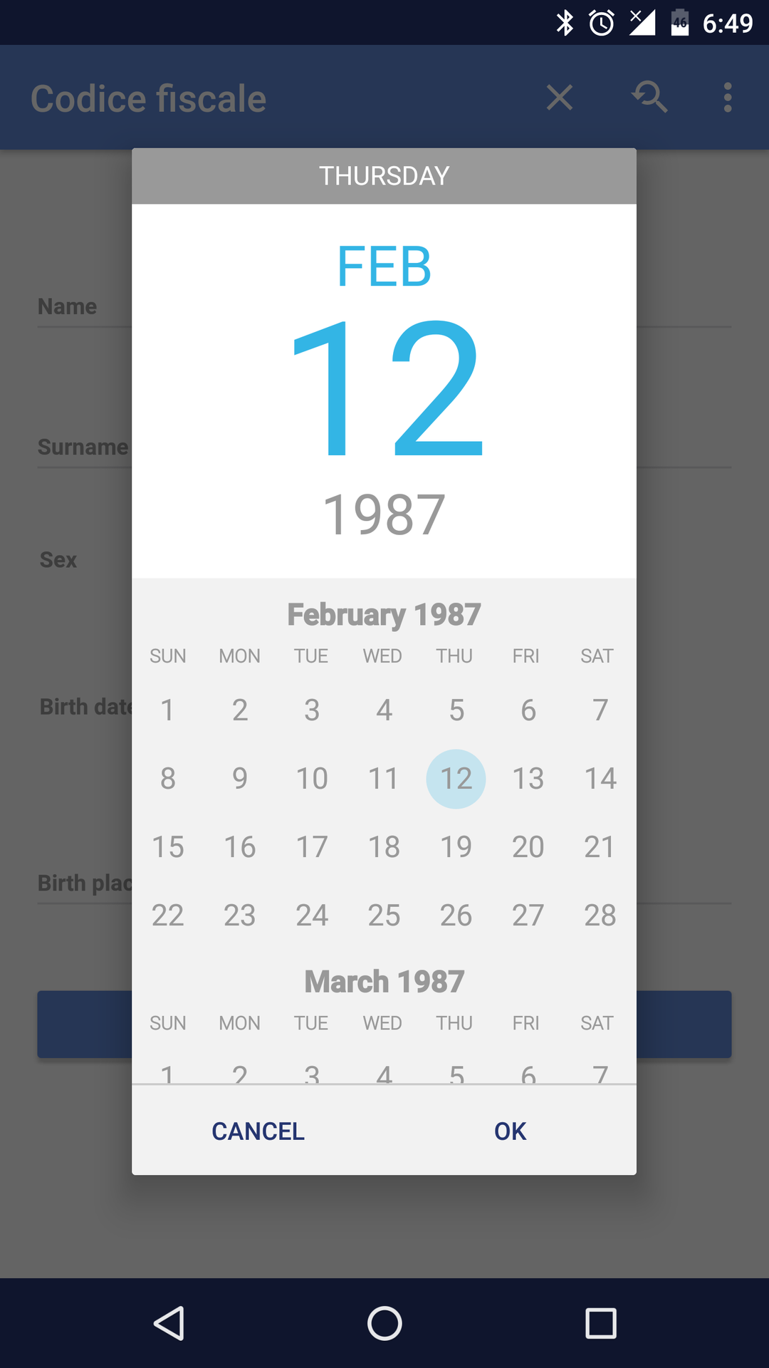 Italian fiscal code - App on Amazon Appstore