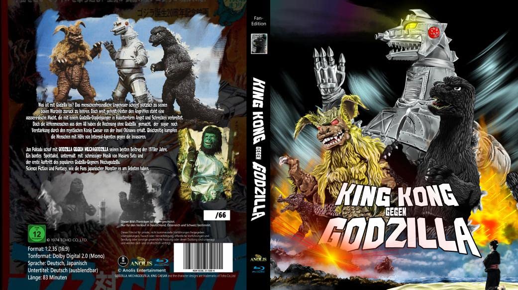 King Kong gegen Godzilla ( Gojira tai Mechagojira ) - Limited 66er ...