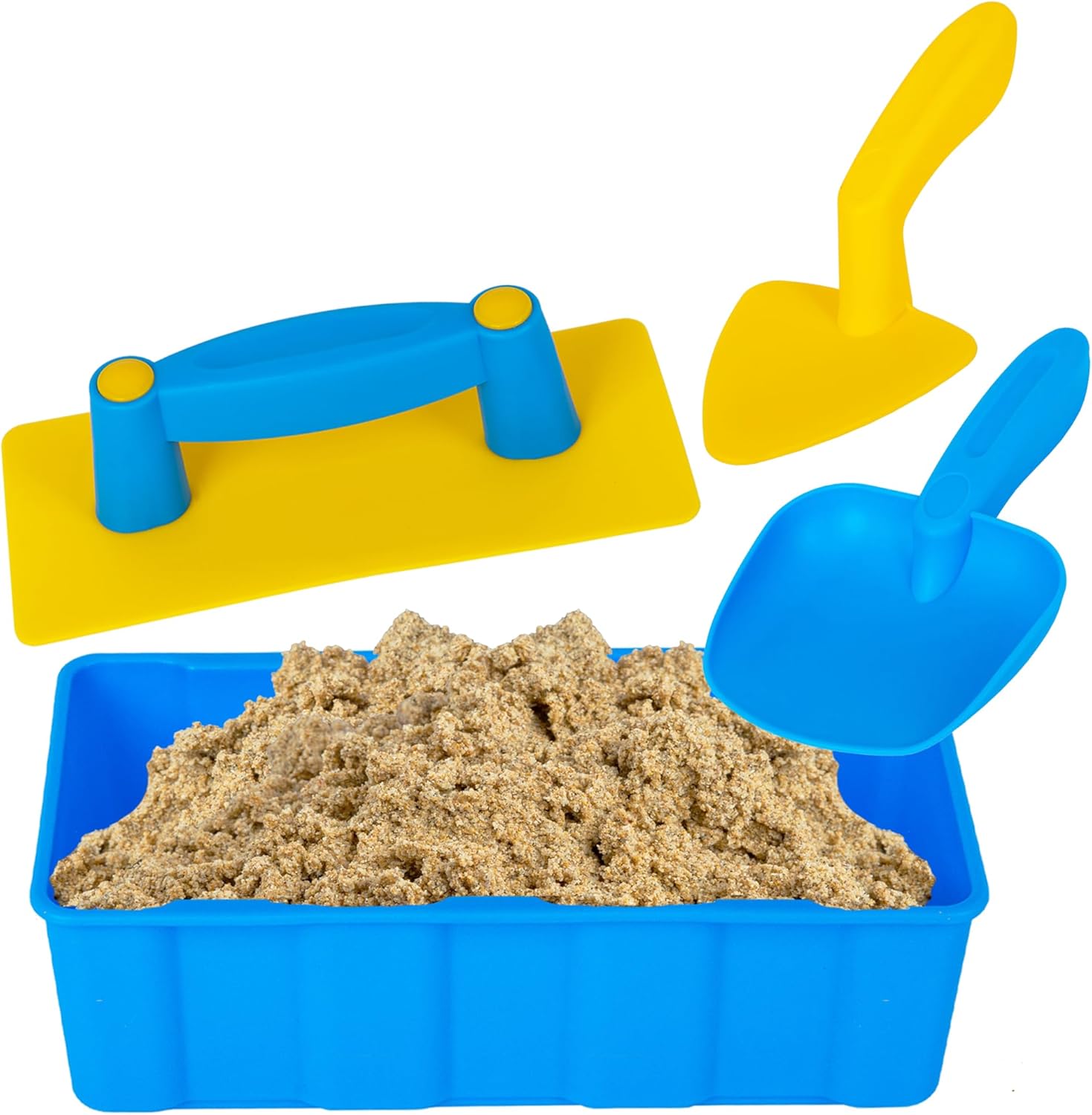 Amazon.com: ArtCreativity Sand Brick Maker for Kids - 4 Piece Sand Toy ...