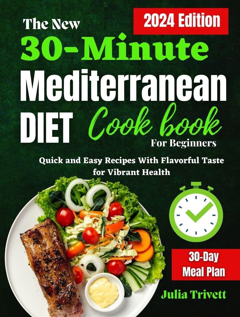 Amazon.com: The New 30-Minute Mediterranean Diet Cookbook for Beginners ...