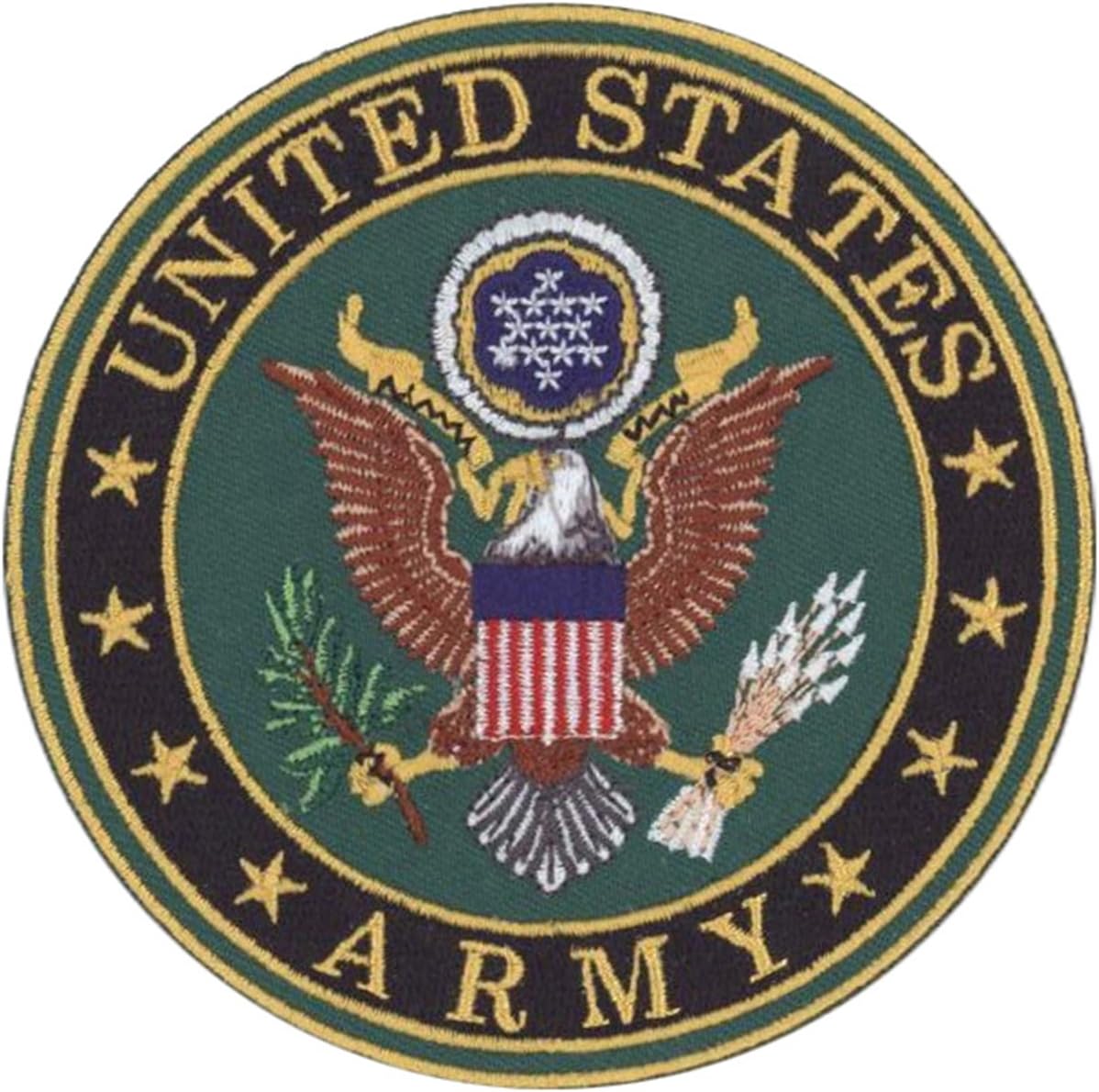 Amazon.com: Antrix Tactical USA US American AR Veteran Patch Fully ...