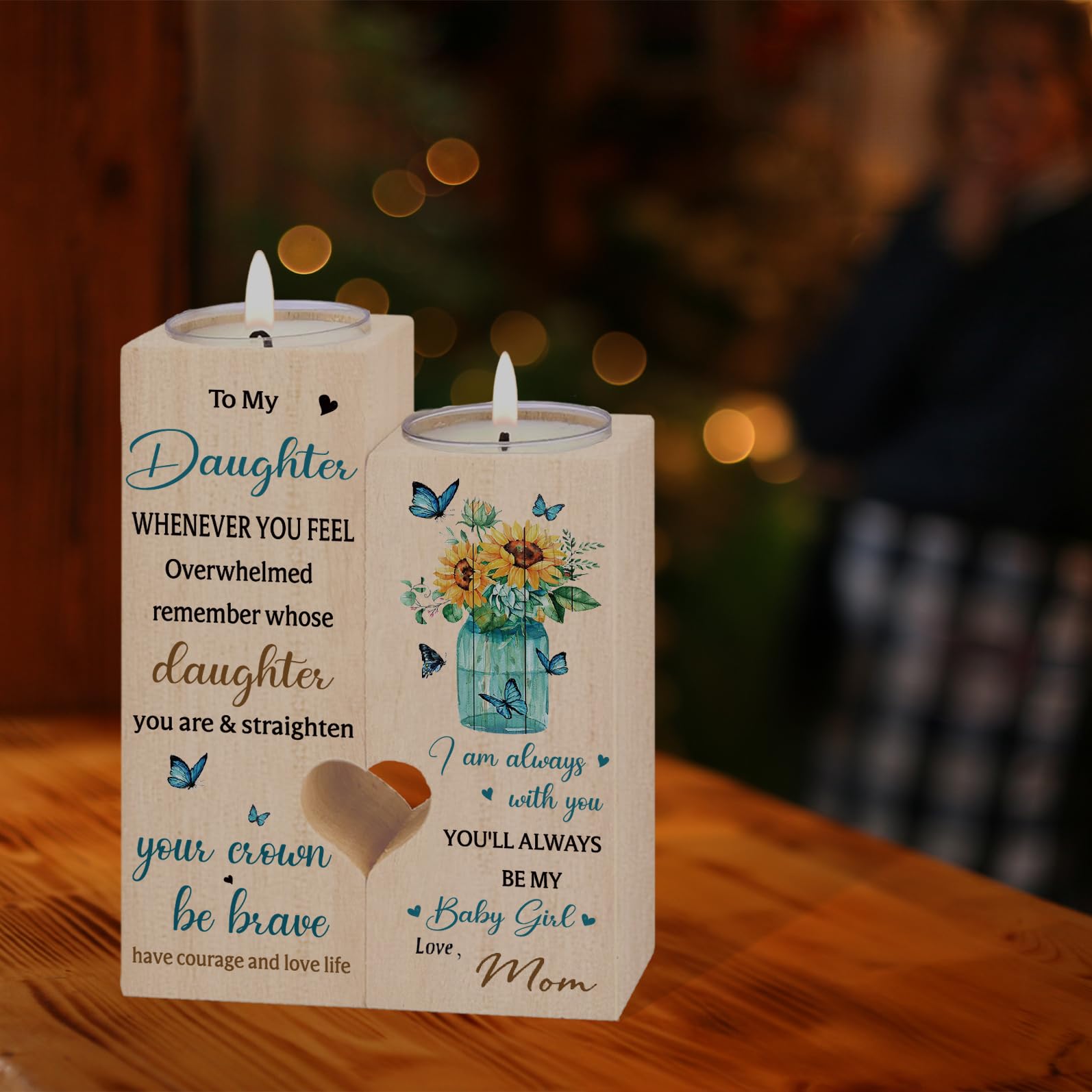 Candle Holders, Daughter Gift From Mom To Daughter Gifts,, 43% OFF
