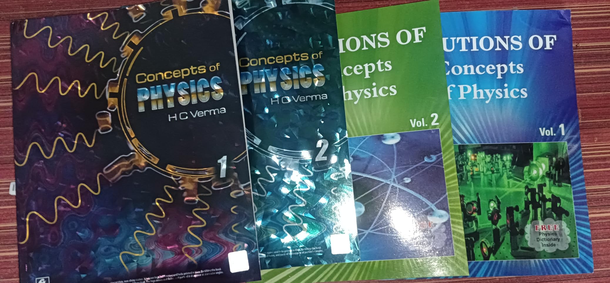 Concept of Physics by H.C Verma Part - I & II with Solutions of both ...