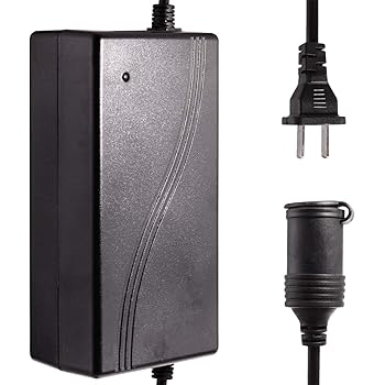 Amazon.com: AC to DC Converter, RoyPow 180W (Max 200W) 15A 100V~120V to 12V Car Cigarette ...